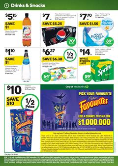 Woolworths Catalogue Snacks 18 - 24 Sep 2019 - Catalogue AU