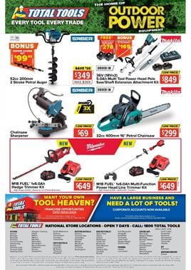 Total Tools Catalogue Deals 7 - 27 Oct 2019 - Catalogue AU