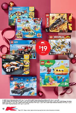 Kmart LEGO Christmas Toy Sale 19 - 24 Dec 2019 - Catalogue AU