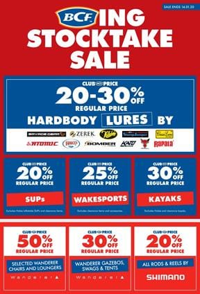 BCF Catalogue Stocktake Sale Jan 2020 - Catalogue AU