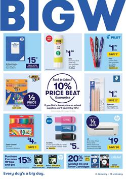 Big W School Backpacks and Food Storage - Catalogue AU