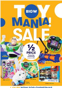 Big W Toy Mania Sale 2020 Catalogue Out | Lay-By For Christmas ...
