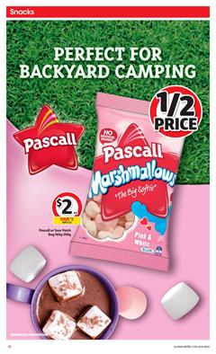 Coles Pascall Marshmallows Half-Price Sale - Catalogue AU