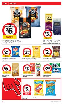 Coles Half-Price Cheezels and Snack Sale 3 - 9 Jun 2020 - Catalogue AU