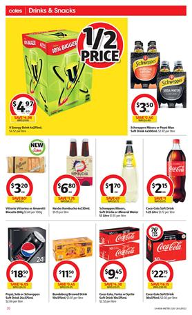Coles Catalogue Snacks 22 - 28 Jul 2020 - Catalogue AU