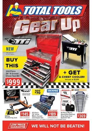 Total Tools Catalogue 244 Piece Chest Tool Kit Deal - Catalogue AU