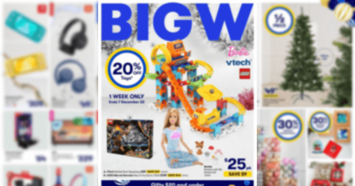 Big W Catalogue Black Friday 2023 - Catalogue AU