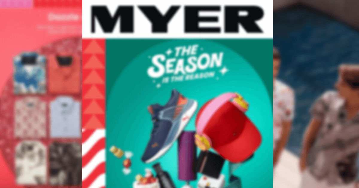 Myer Catalogue Christmas 2023 - Catalogue AU