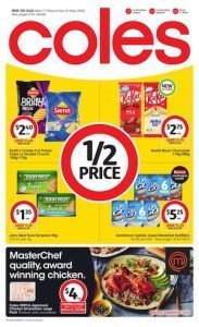 Coles Catalogue Half-Price 17 - 23 May 2023 - Catalogue AU