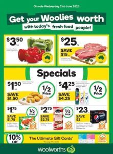 Woolworths Catalogue Deals 21 - 27 Jun 2023 - Catalogue AU