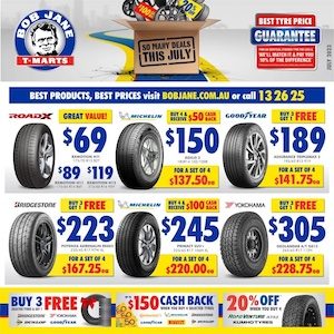 Bob Jane Tyres July 2023 - Catalogue AU