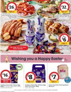 Coles Easter Specials 27 Mar - 2 Apr 2024 - Catalogue AU