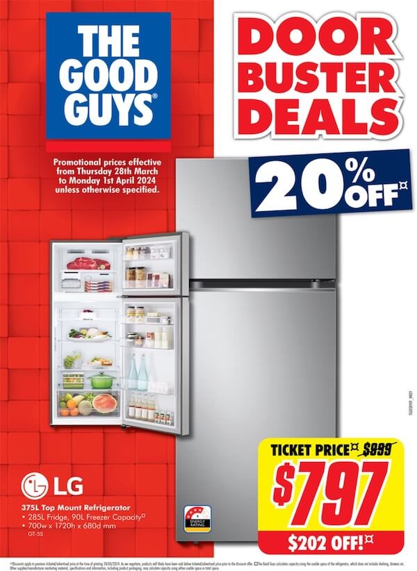 The Good Guys Catalogue & Sale - Catalogue AU