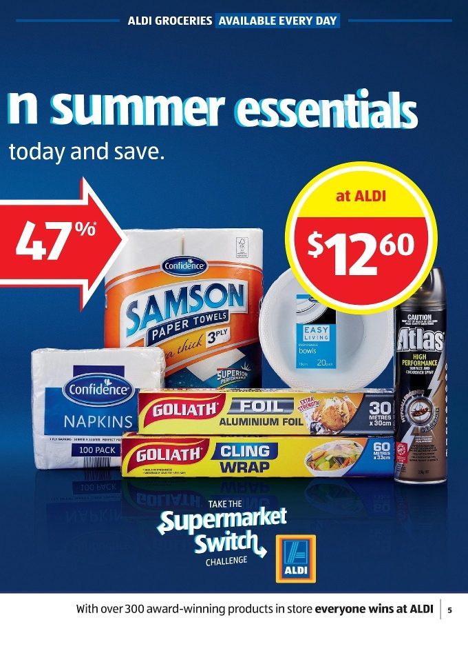 ALDI Special Buys Week 1 2016 - Catalogue AU