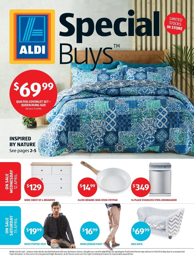 ALDI Special Buys Week 15 2017 - Catalogue AU