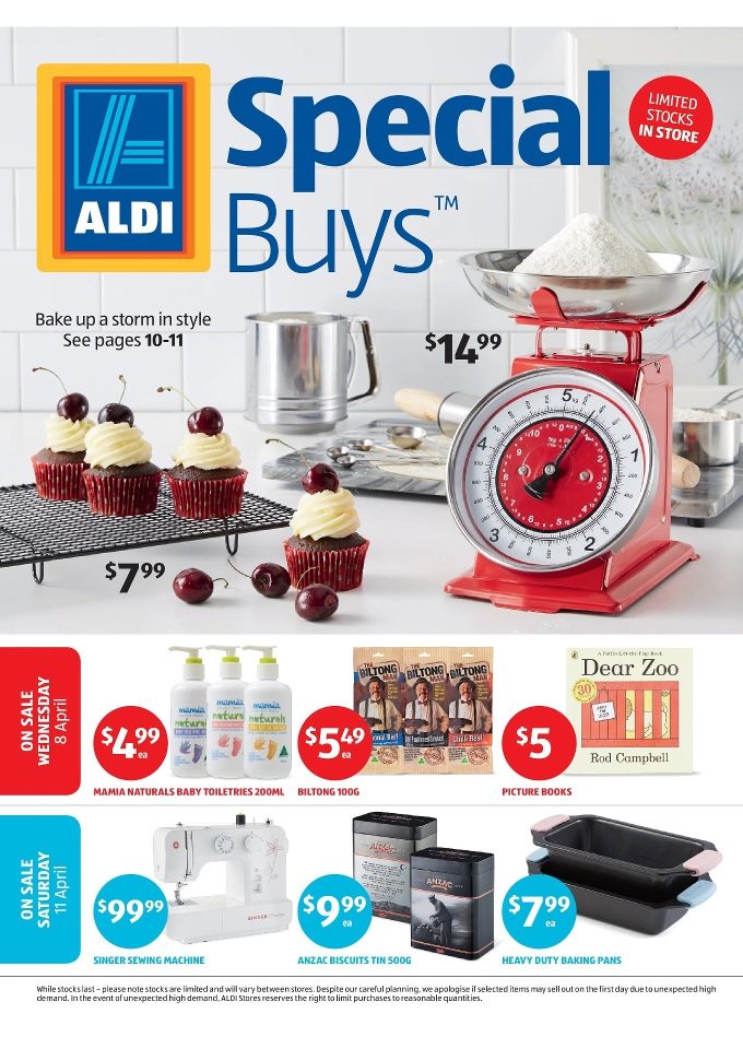 ALDI Special Buys Week 15 April 2015 - Catalogue AU