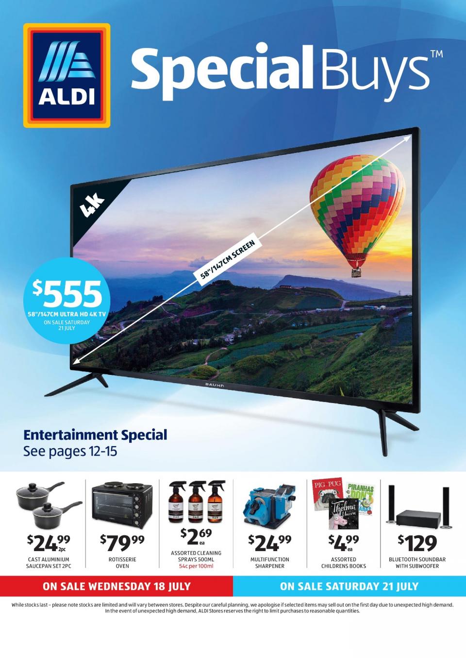 Aldi Special Buys Week 29 2018 | Catalogue AU