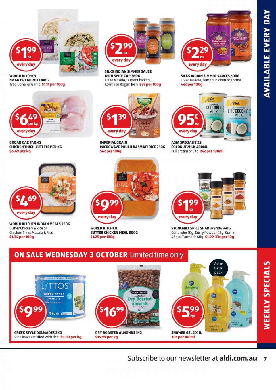Aldi Special Buys Week 41 2018 - Catalogue AU