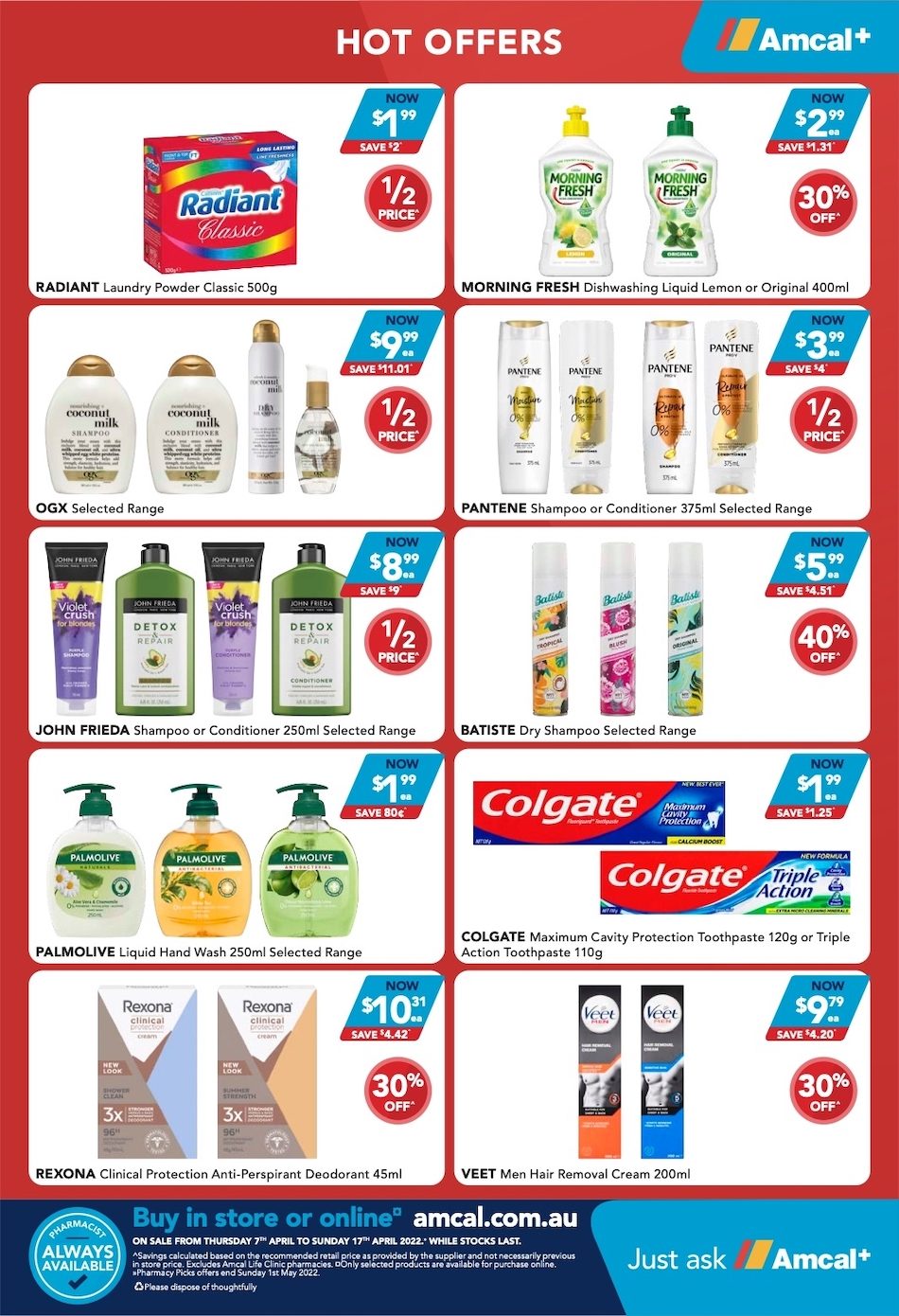 Amcal Catalogue 7 - 17 Apr 2022 | Catalogue AU