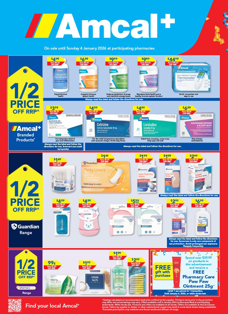 Amcal Catalogue December 24, 2025 - January 4, 2026 Boxing Day Sale ...