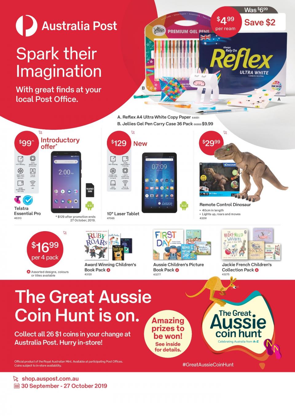 Australia Post Catalogue 30 Sep - 27 Oct 2019 - Catalogue AU