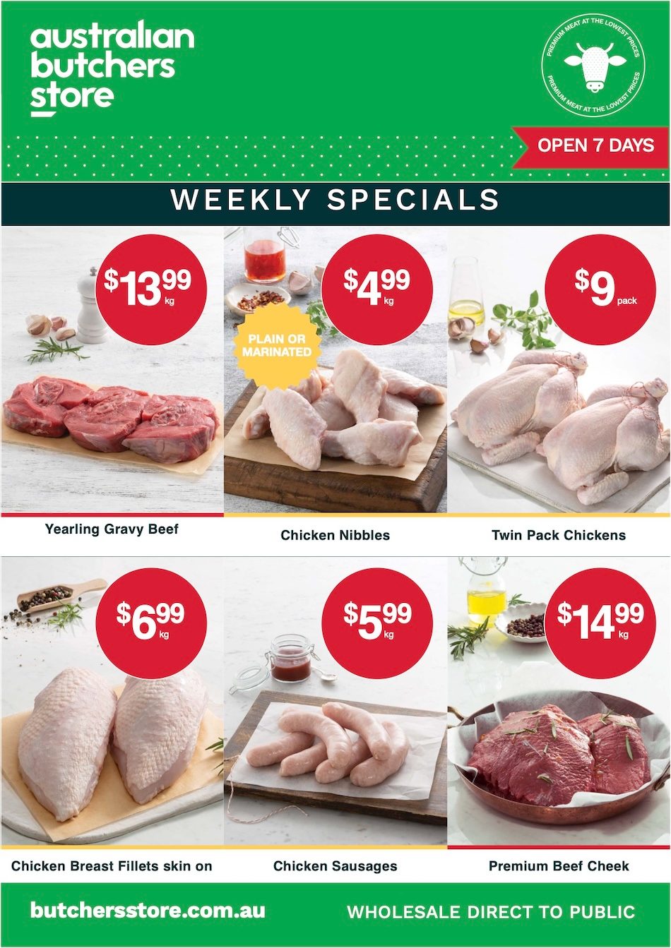 Australian Butchers Catalogue 7 - 13 Aug 2024 | Catalogue AU