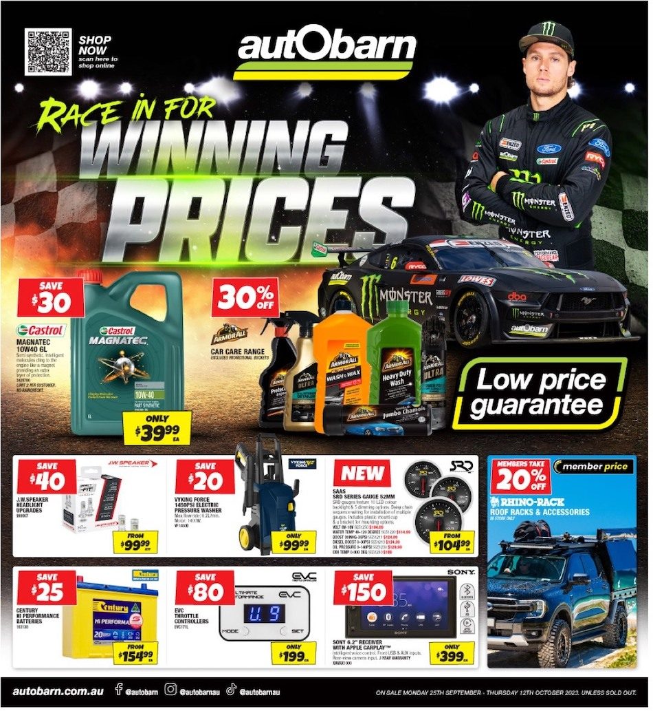 Autobarn Catalogue 25 Sep - 12 Oct 2023 | Catalogue AU