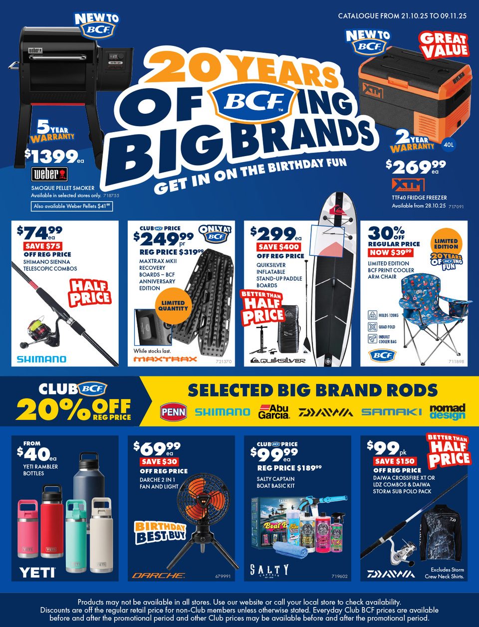 20 Years of BCF Catalogue October 20 - November 9, 2025 ing Big Brands ...