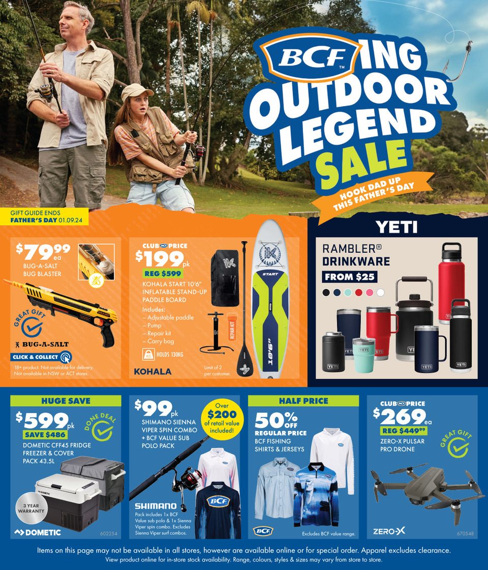 BCF Catalogue August 12 - September 1, 2024 ing Outdoor Legend Sale ...