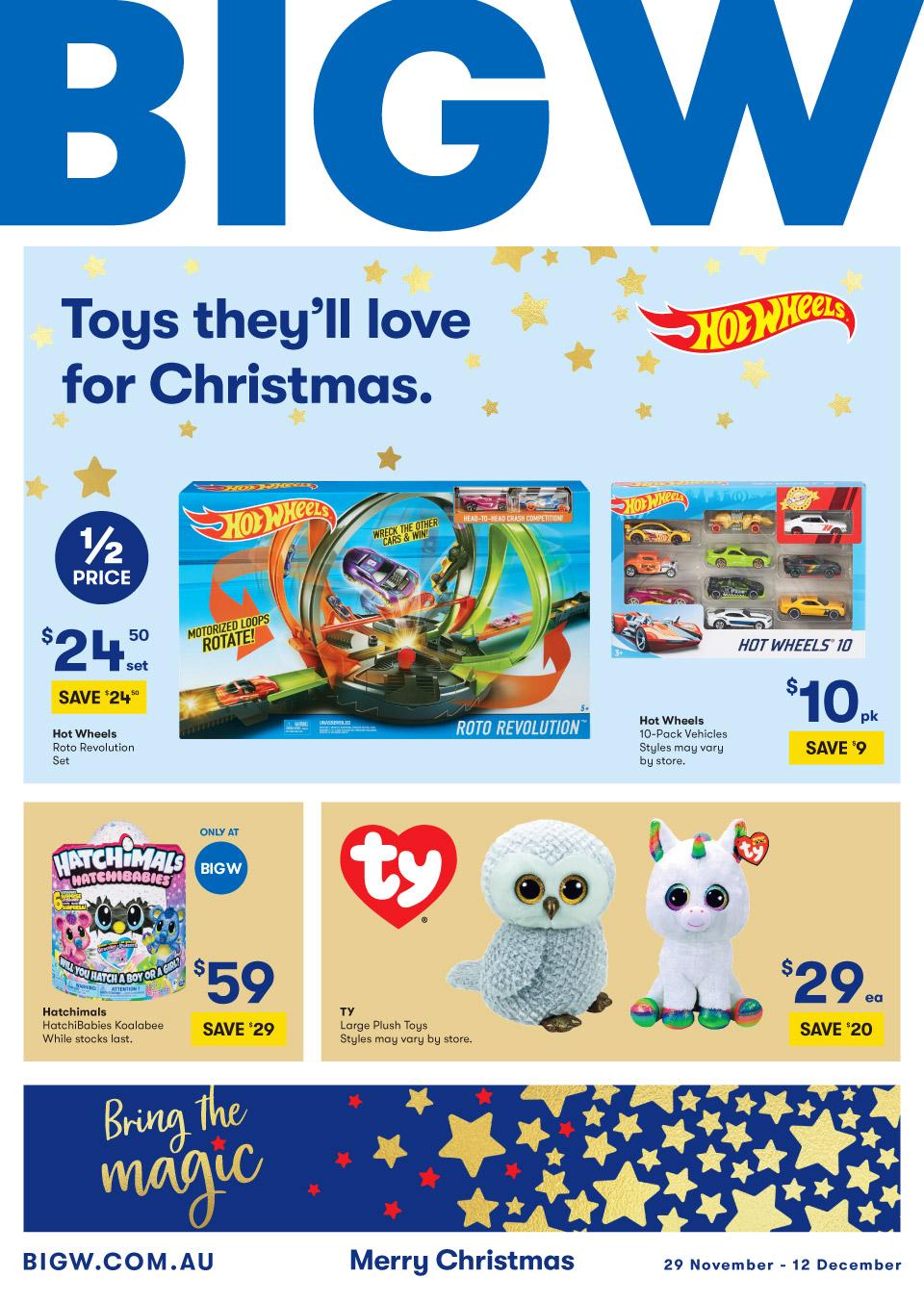 Big W Catalogue Christmas Toys 29 Nov - 12 Dec 2018 | Catalogue AU