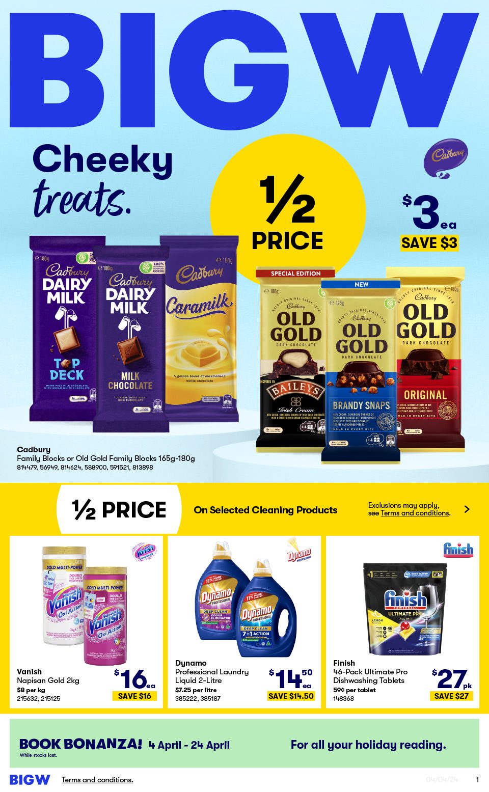Big W Catalogue Deals 4 - 24 Apr 2024 | Catalogue AU