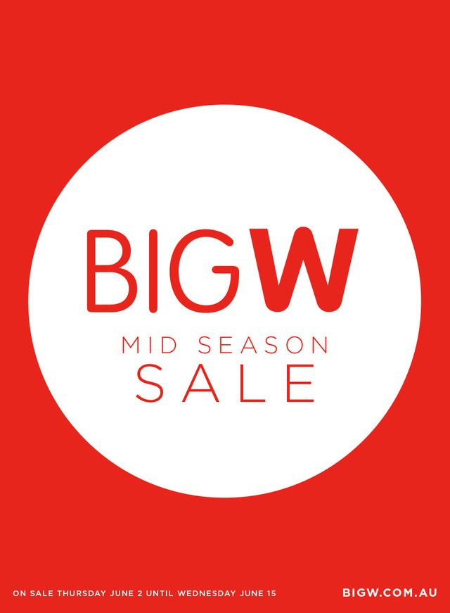 Big W Catalogue Mid Season Sale 2016 | Catalogue AU