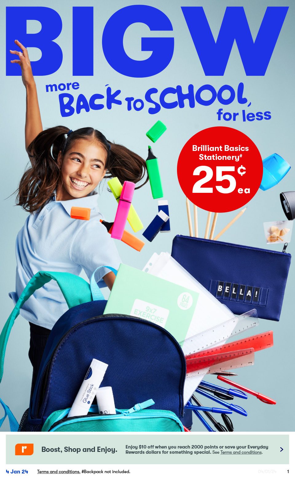Big W Catalogue School 4 - 17 Jan 2024 | Catalogue AU