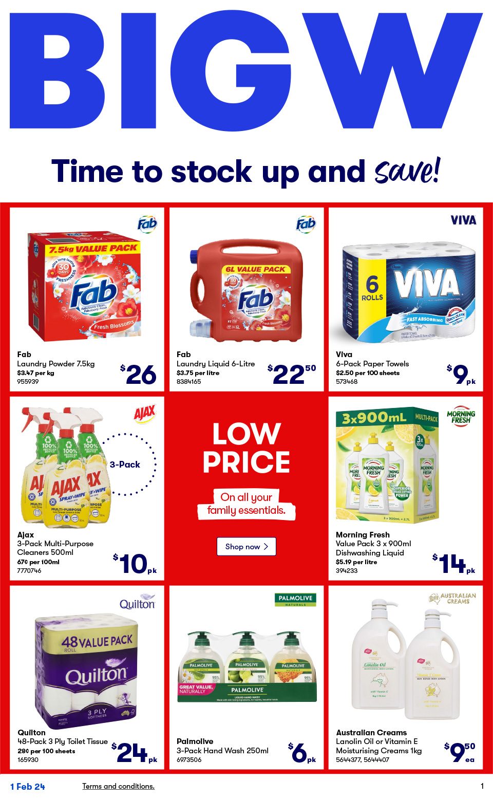 Big W Catalogue & Sales, Specials - Catalogue AU