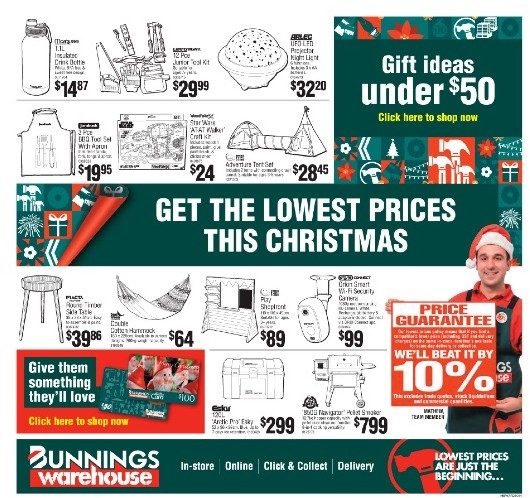 Bunnings Catalogue Christmas 7 - 24 Dec 2022 | Catalogue AU