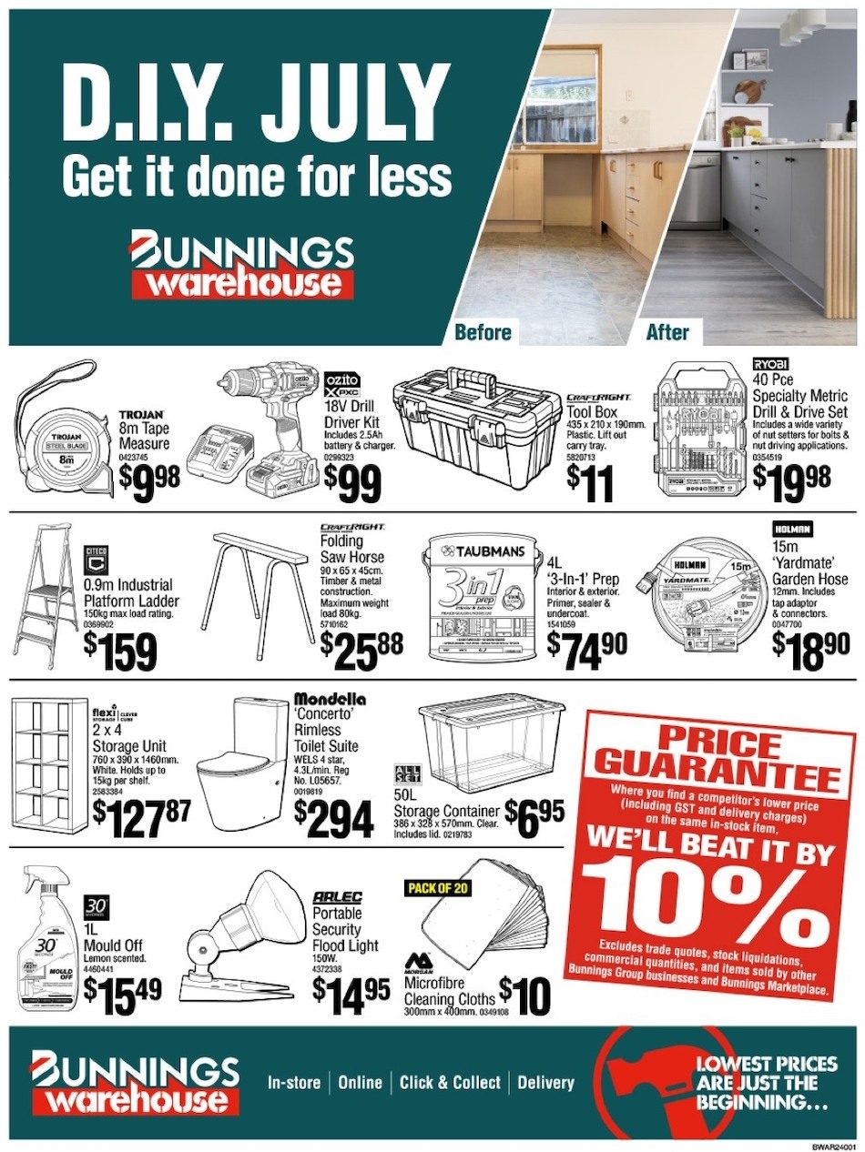 Bunnings Catalogue DIY Jul 2023 | Catalogue AU