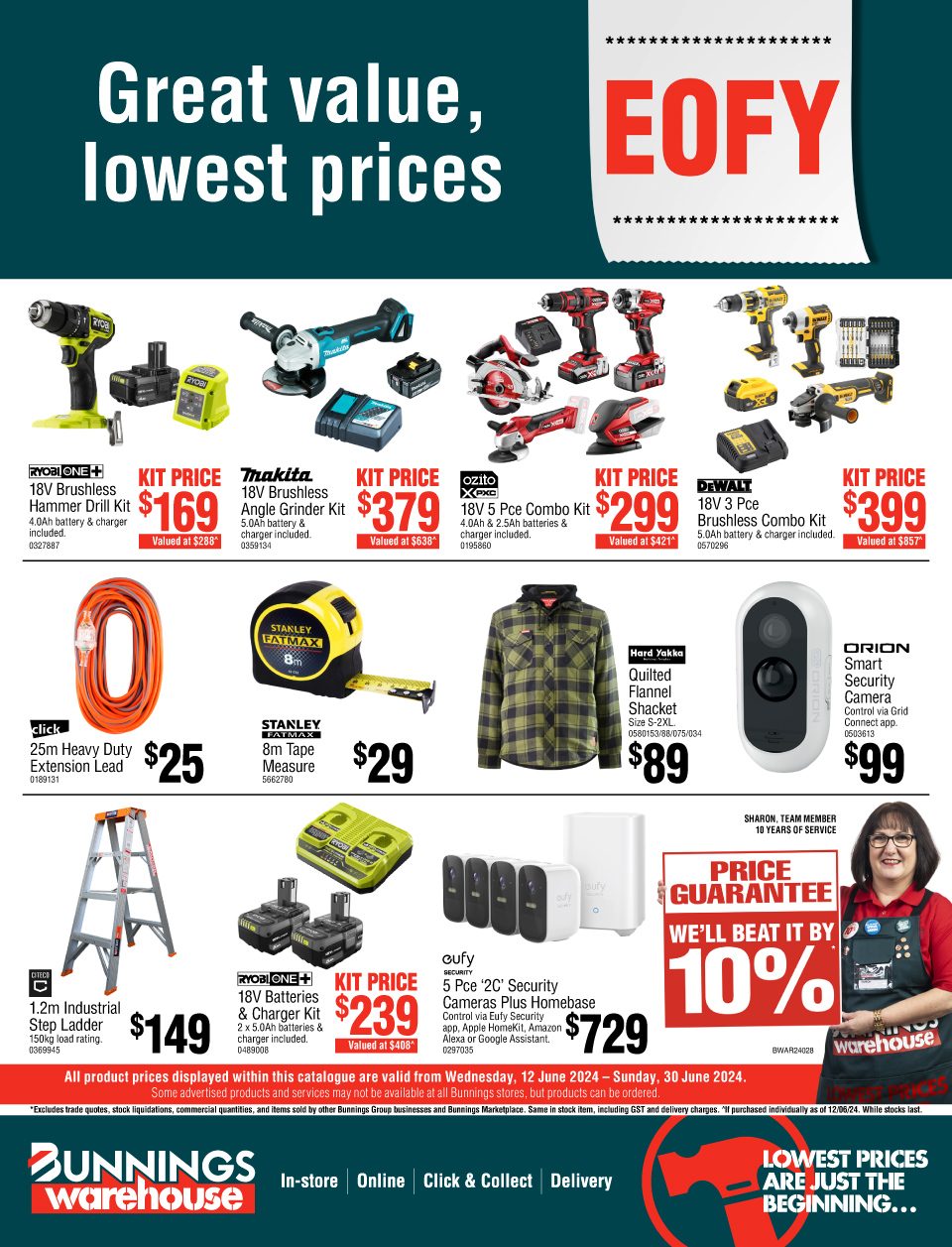 Bunnings Catalogue June 12 - July 1, 2024 EOFY Great Value, Lowest ...