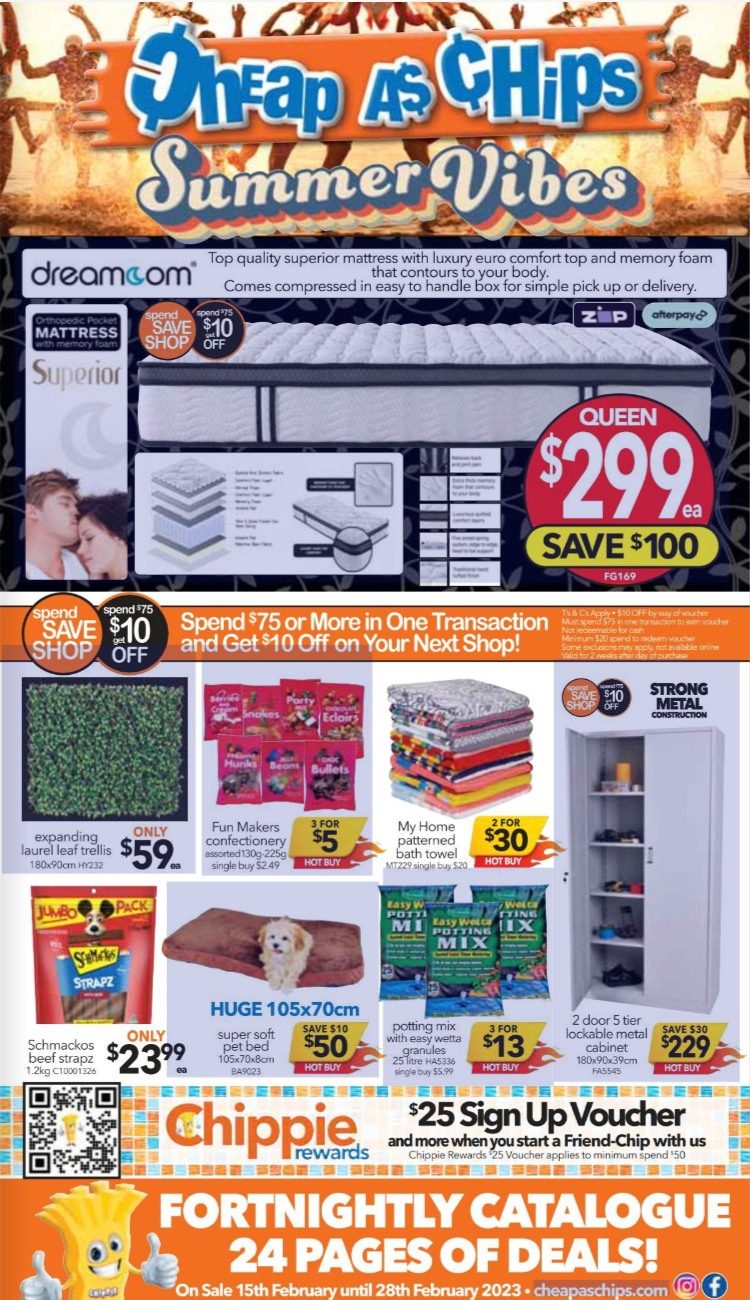 Cheap As Chips Catalogue 16 - 28 Feb 2023 | Catalogue AU