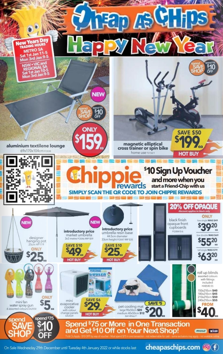 Cheap As Chips Catalogue 29 Dec 2021 | Catalogue AU