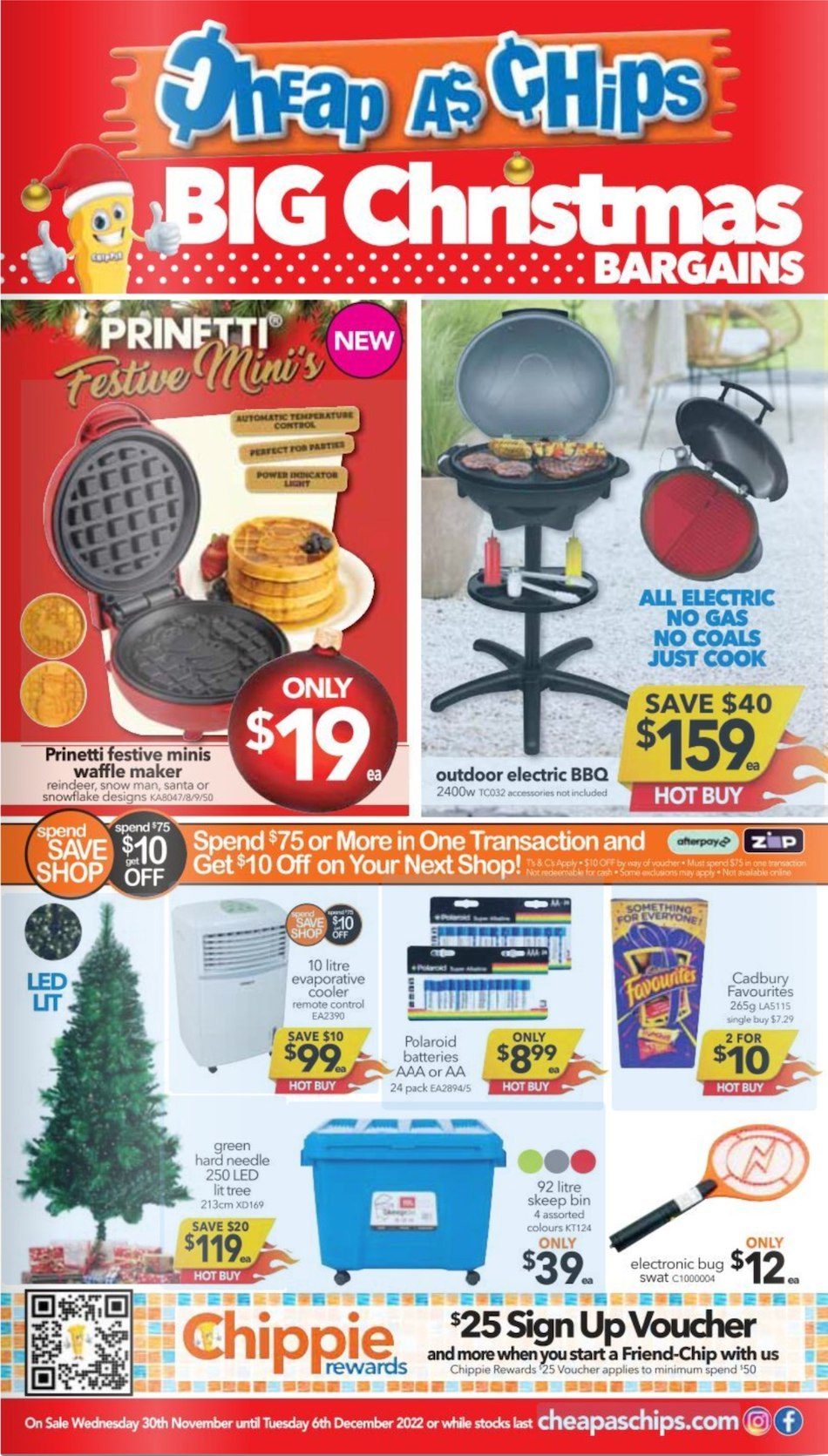 Cheap As Chips Catalogue 30 Nov - 6 Dec 2022 - Catalogue AU