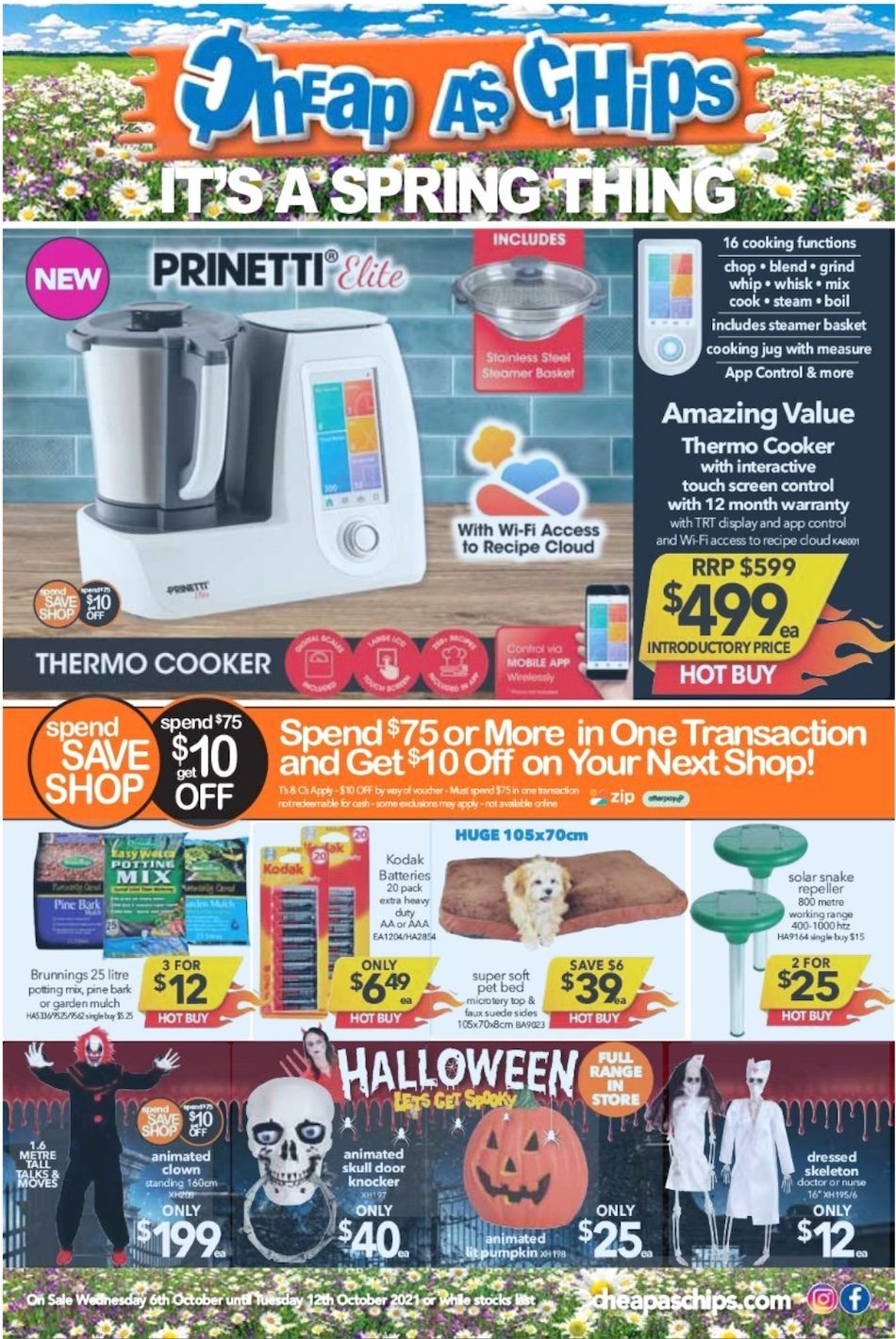 Cheap As Chips Catalogue 6 - 12 Oct 2021 | Catalogue AU