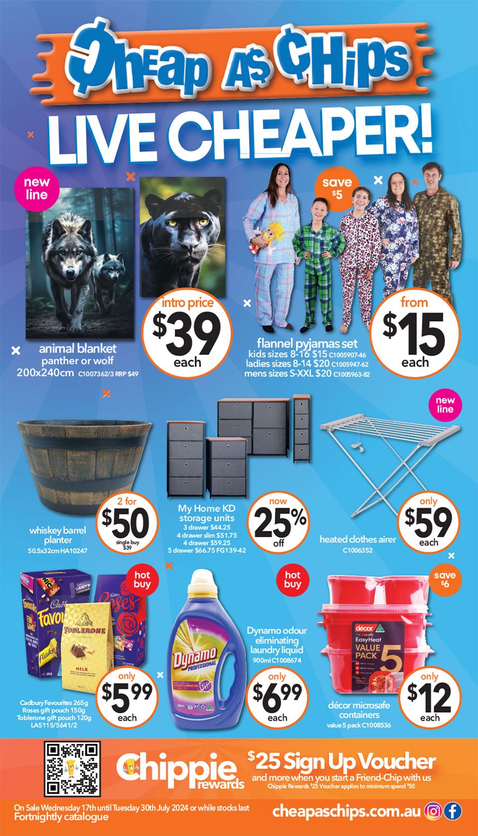 Cheap As Chips Catalogue July 16 - 30, 2024 Live Cheaper! | Catalogue AU