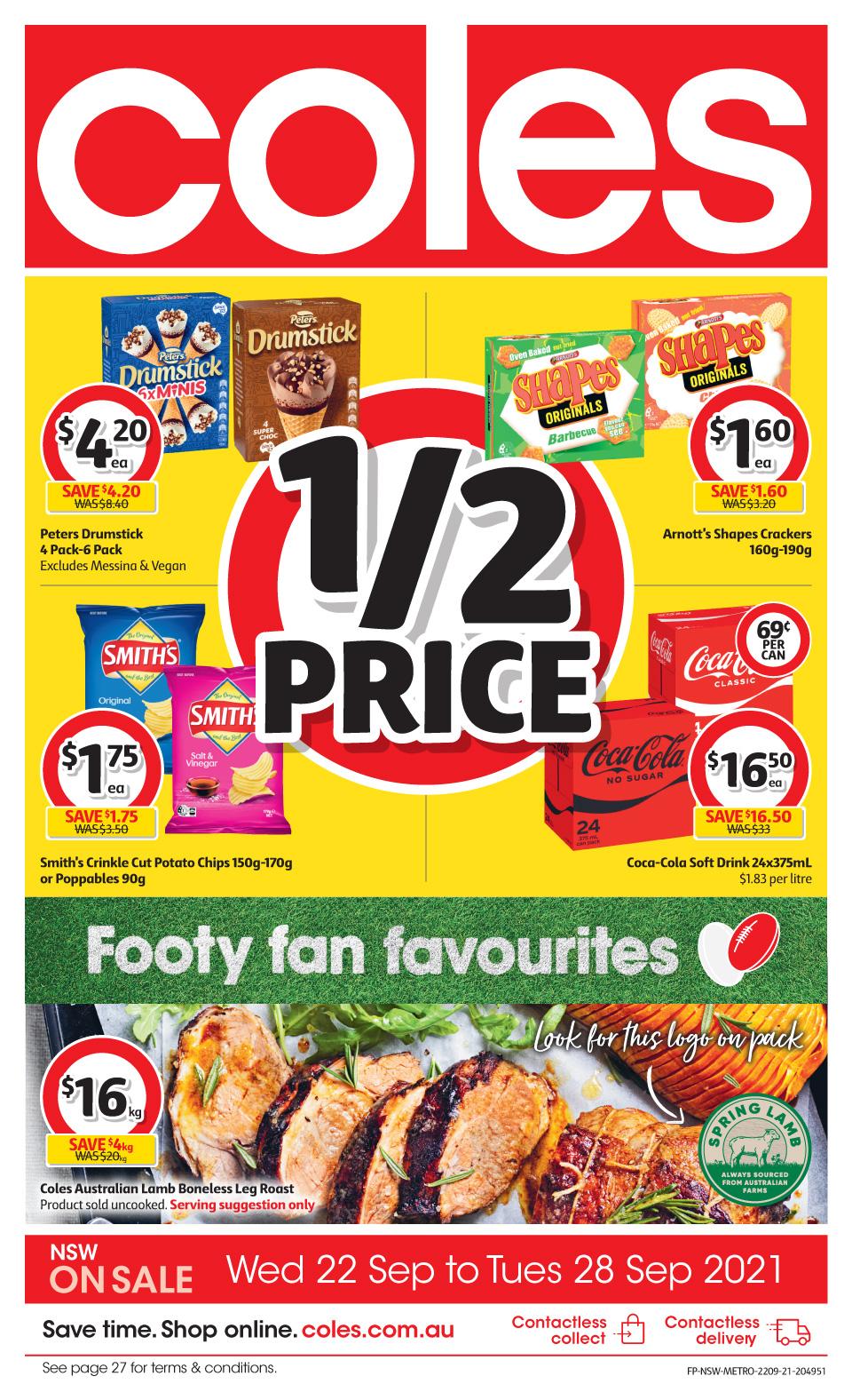 Coles Catalogue 22 - 28 Sep 2021 | Catalogue AU