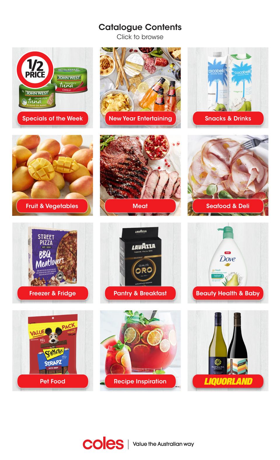 Coles Catalogue 30 Dec 2020 - 5 Jan 2021 | Catalogue AU