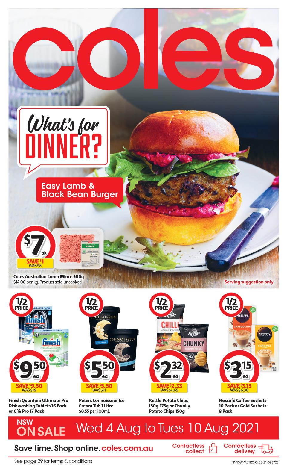 Coles Catalogue 4 - 10 Aug 2021 | Catalogue AU