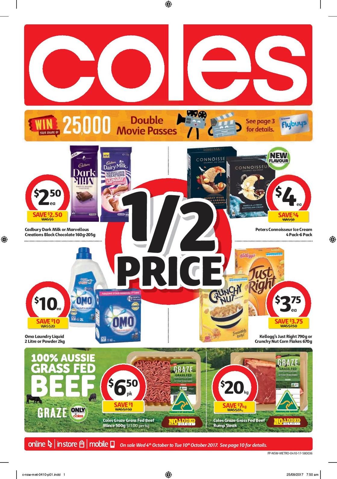 Coles Catalogue 4 - 10 October 2017 | Catalogue AU