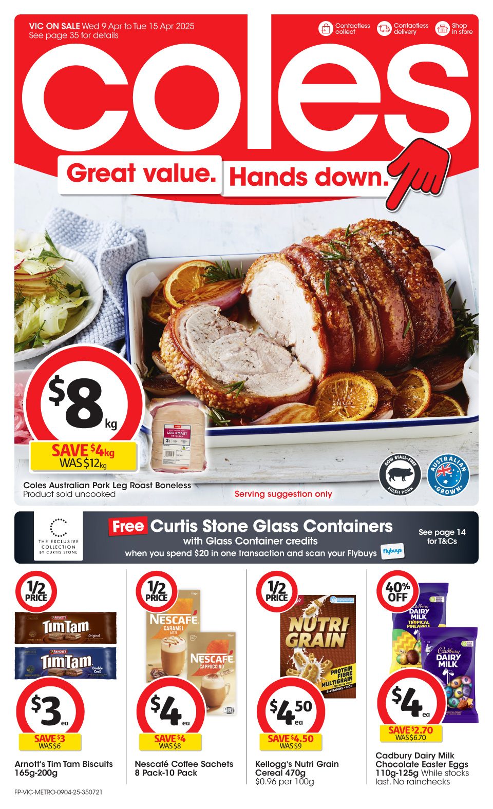 Coles Catalogue April 9 - 15, 2025 VIC METRO | Catalogue AU