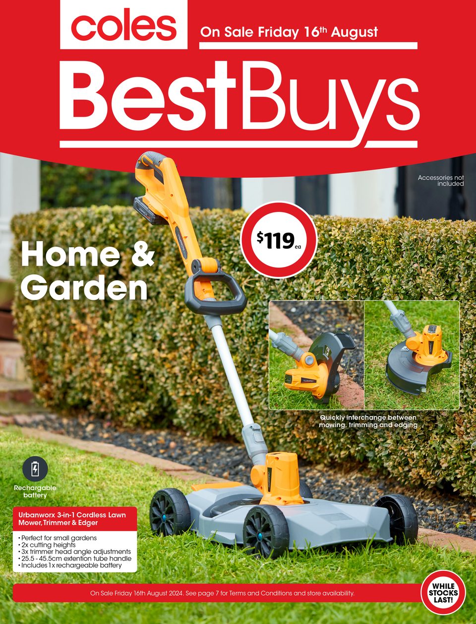 Coles Catalogue August 16 - 22, 2024 Best Buys - Home & Garden ...