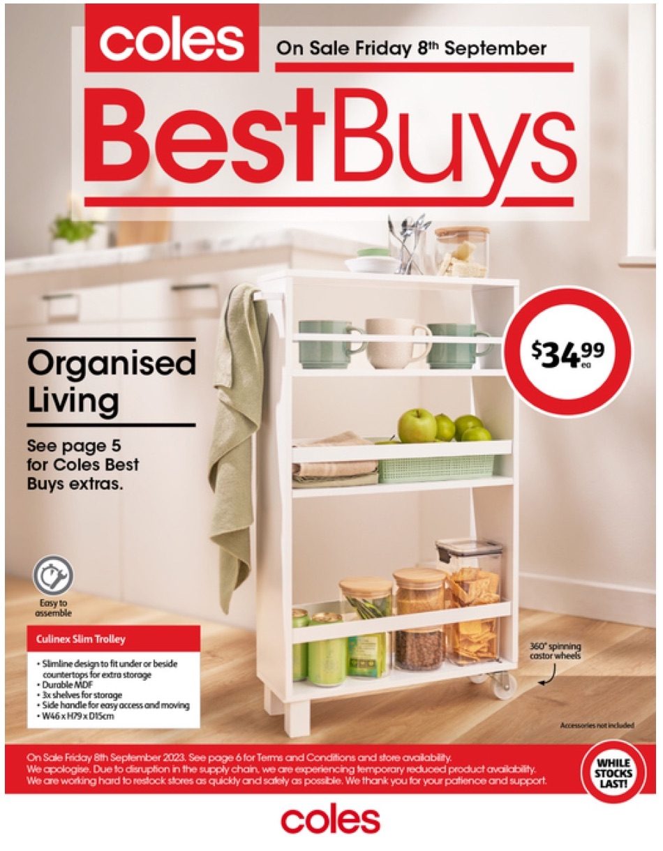 Coles Catalogue Best Buys 8 - 14 Sep 2023 | Catalogue AU