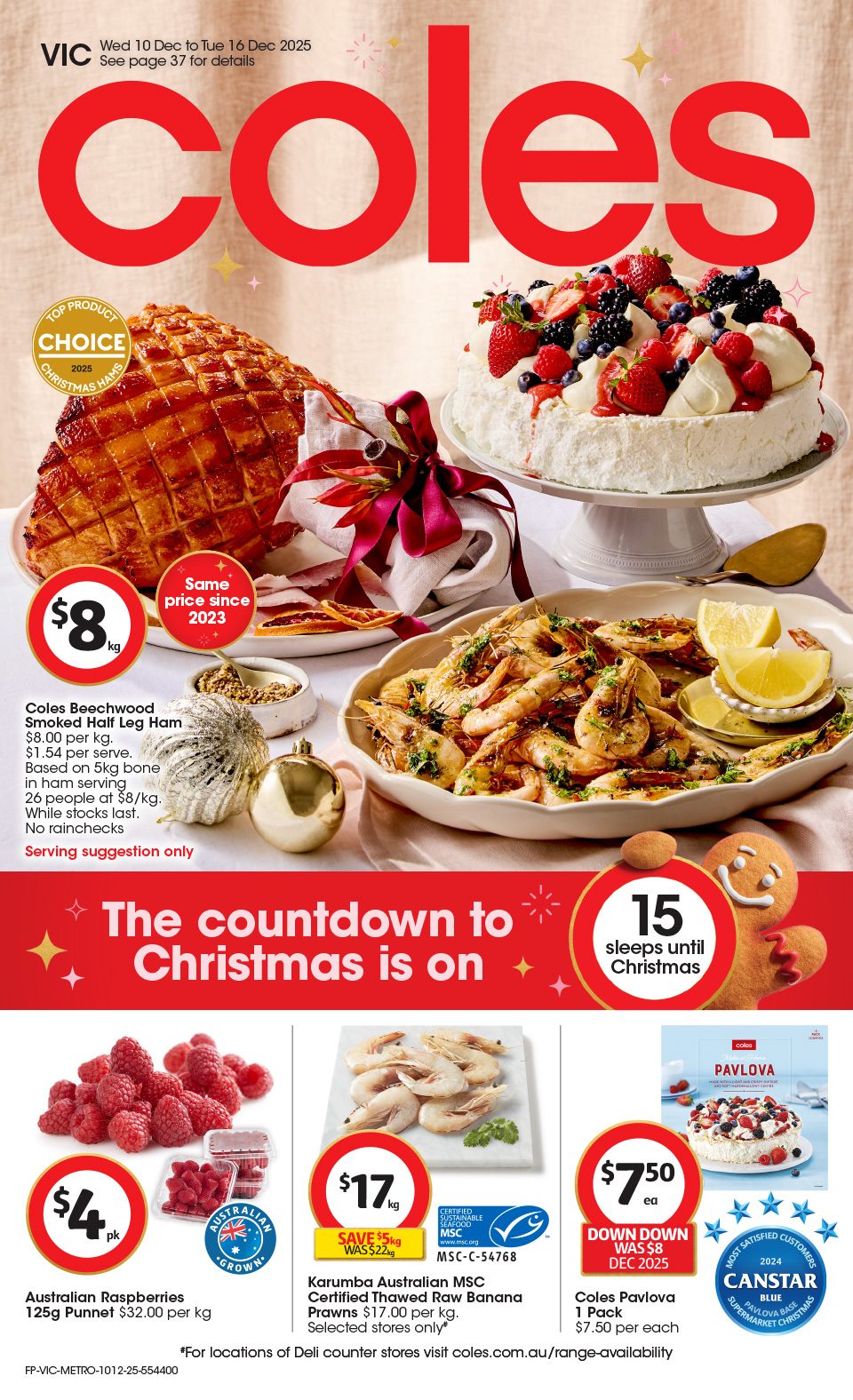 Coles Catalogue December 10 - 16, 2025 VIC METRO | Catalogue AU